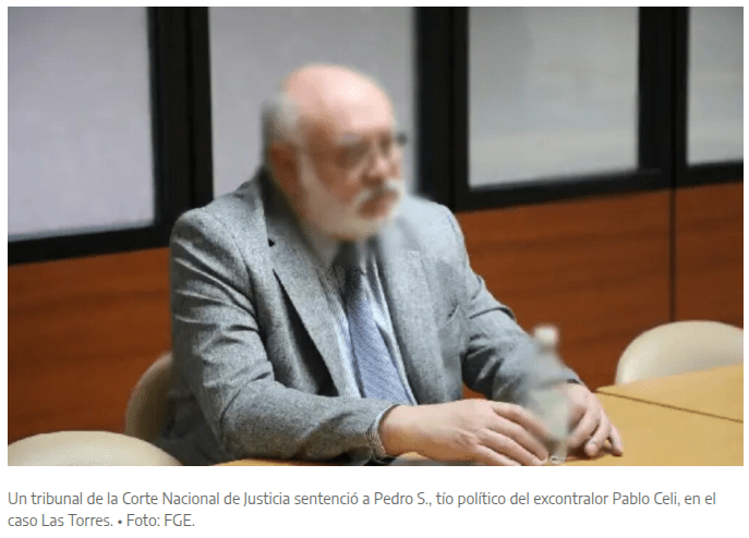 Tío político del excontralor Pablo Celi, es el nuevo sentenciado en el ...