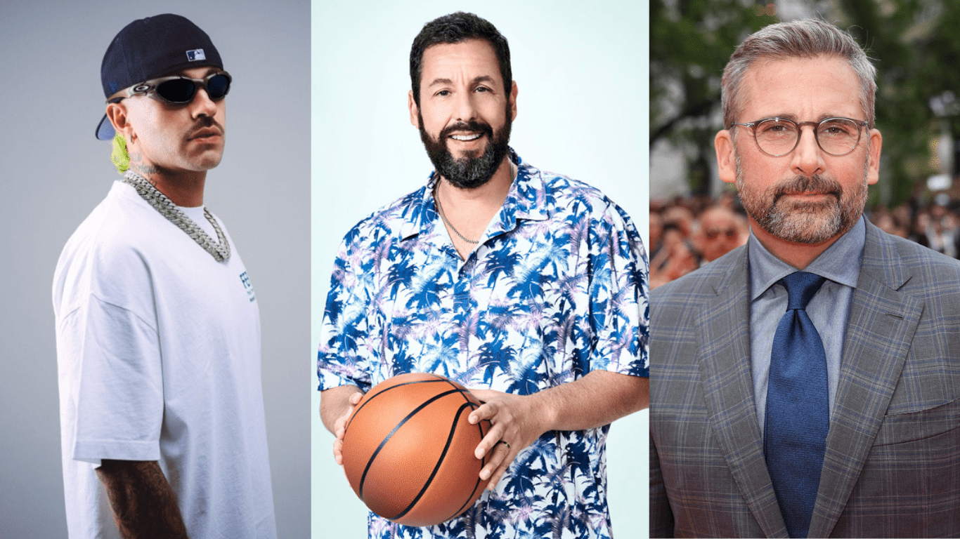 Feid, Steve Carell y Adam Sandler lideran el festival de Netflix